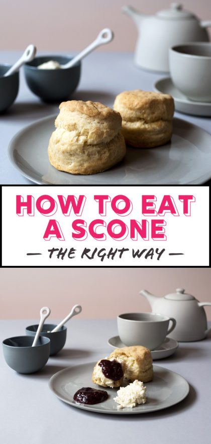 How to Eat a Scone Properly - Oh, How Civilized