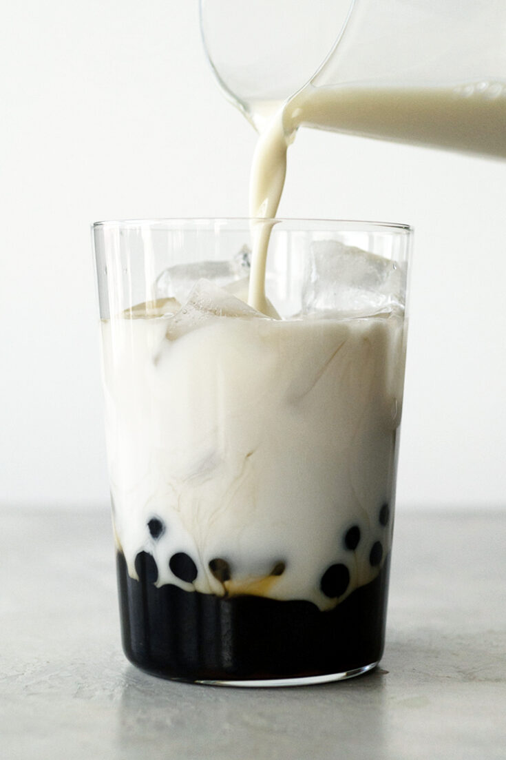 Matcha Bubble Tea (Matcha Milk Tea with Boba) - Oh, How Civilized