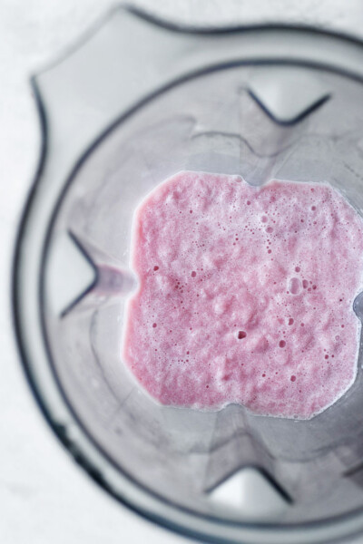 Frozen Pink Tea Latte - Oh, How Civilized