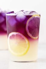 Butterfly Pea Flower Lemonade - Oh, How Civilized