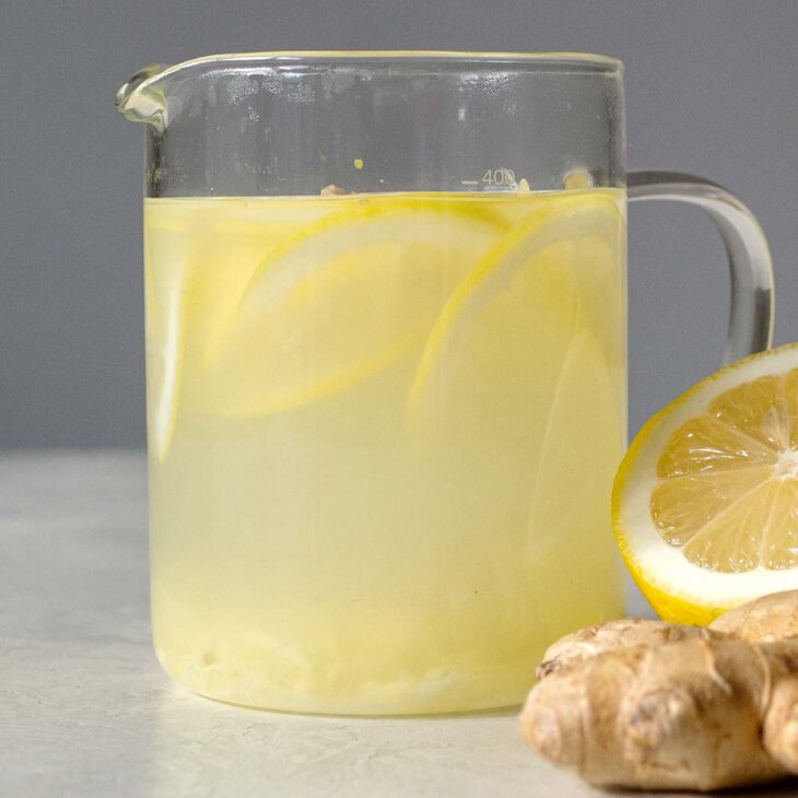 Fresh Ginger Tea (4 Ingredients) - Oh, How Civilized