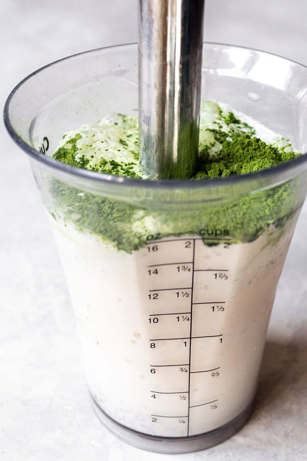Quick & Easy Matcha Milkshake - Oh, How Civilized