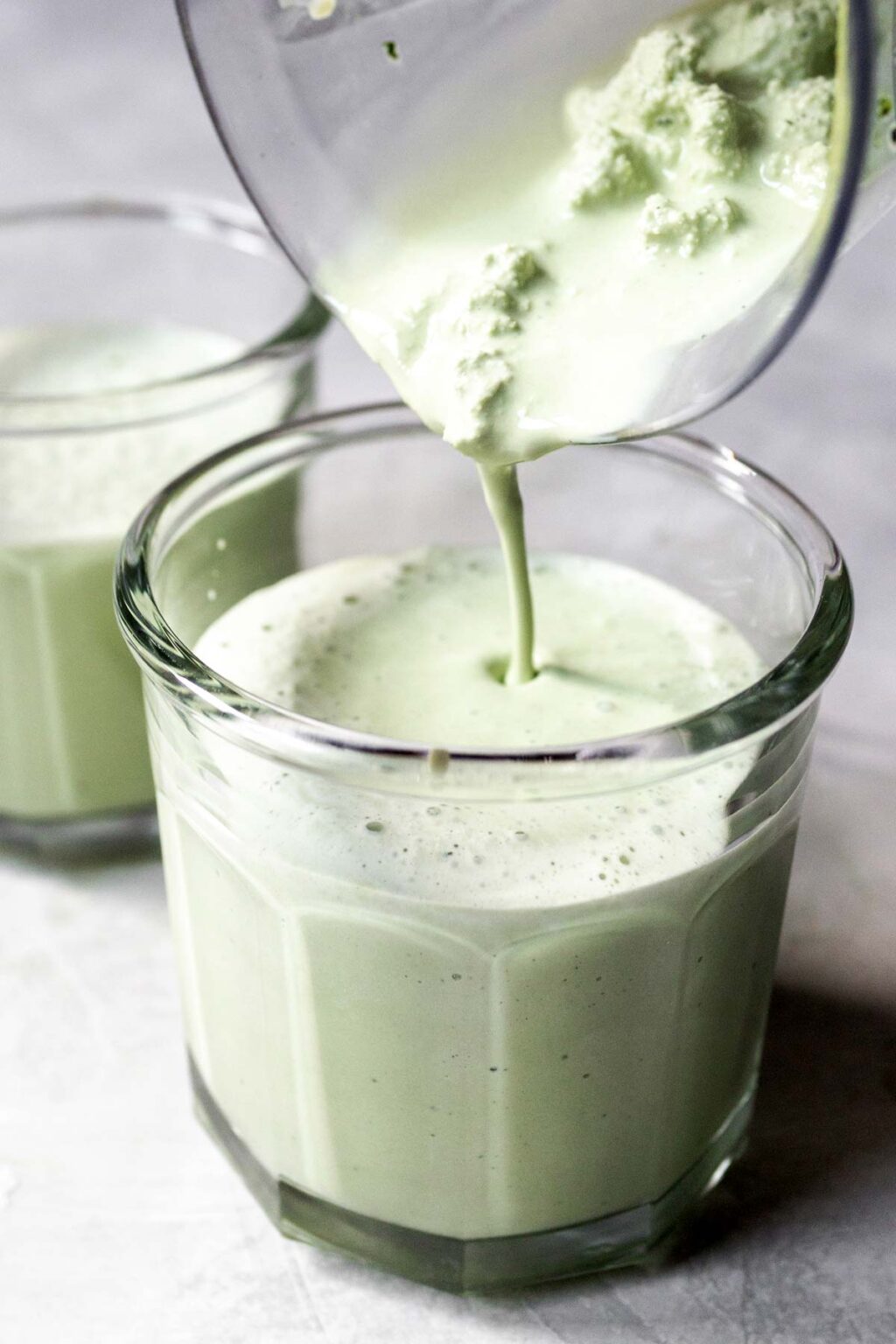 Quick & Easy Matcha Milkshake - Oh, How Civilized