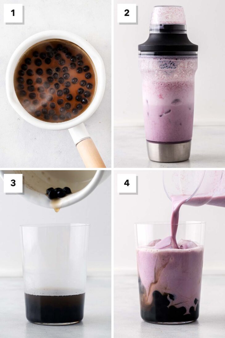 Purple Sweet Potato Bubble Tea - Oh, How Civilized
